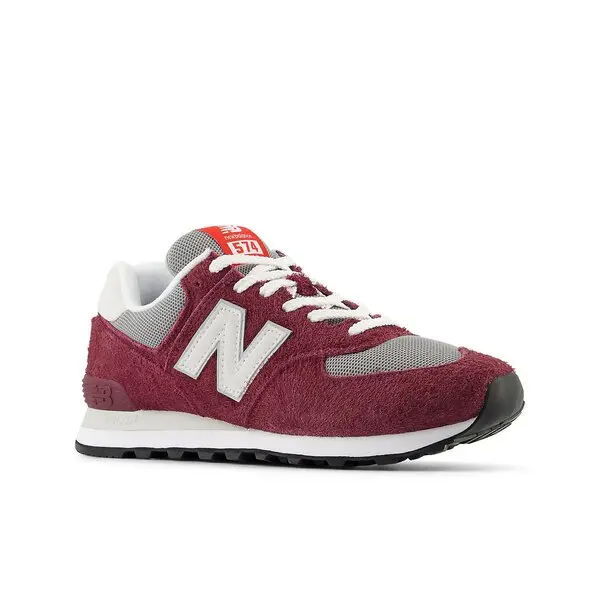 NEW BALANCE 574 Sneakers - Red/white