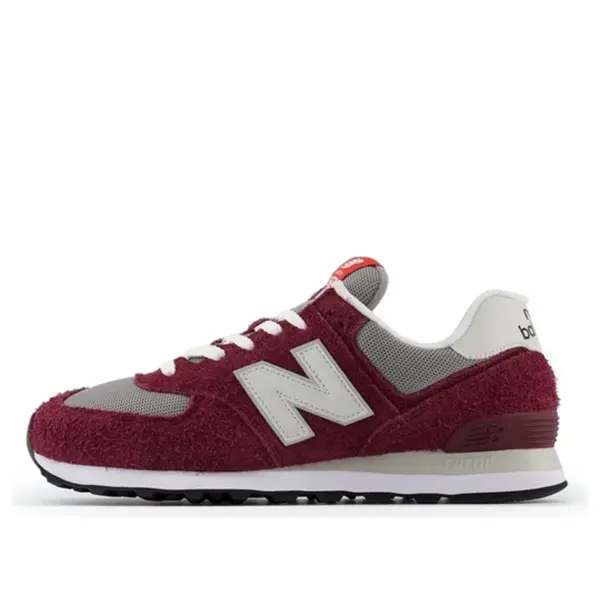 NEW BALANCE 574 Sneakers - Red/white