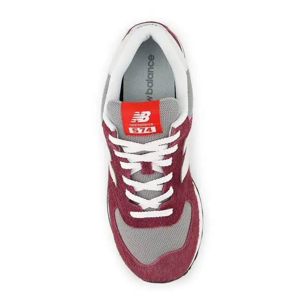 NEW BALANCE 574 Sneakers - Red/white