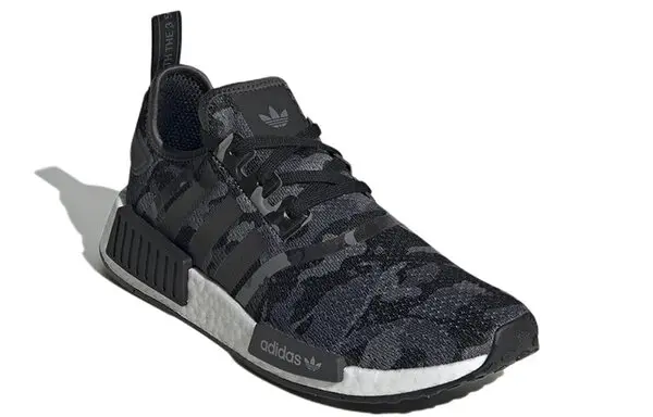 Adidas Nmd_r1 Grey Camo Sneakers