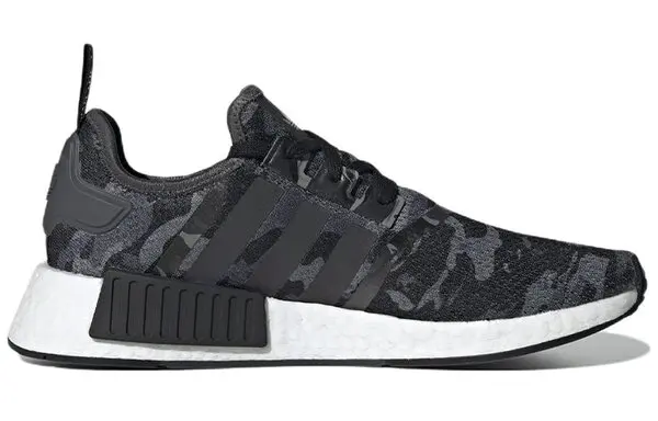 Adidas Nmd_r1 Grey Camo Sneakers - Grey Three/core Black/grey Five