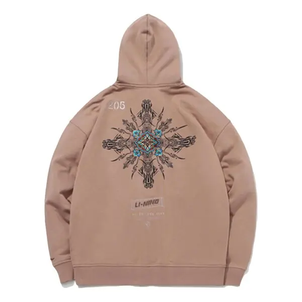 LI-NING X Dunhuang Museum Crossover Cf Series Hoodie - Khaki