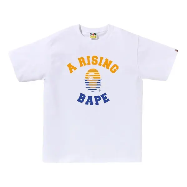 A BATHING APE A Rising Tee - White