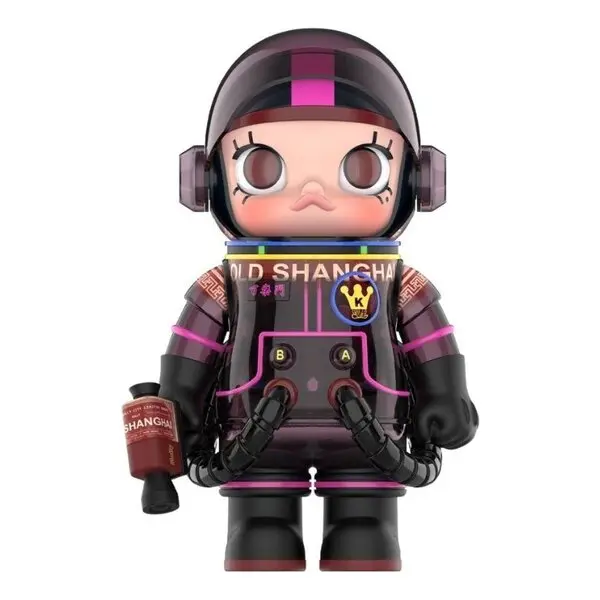 POP MART Mega Space Molly Old Shanghai Paramount 400% Limited Edition - Multi-color