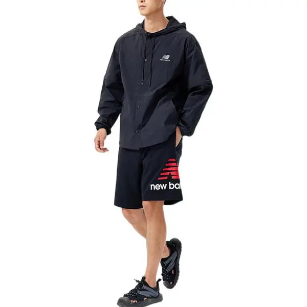 NEW BALANCE Logo Print Casual Jacket