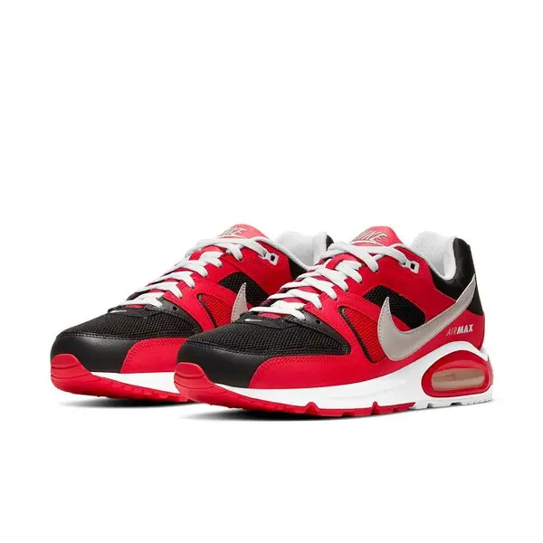 Nike Max Command Mesh Sneakers - Red/black