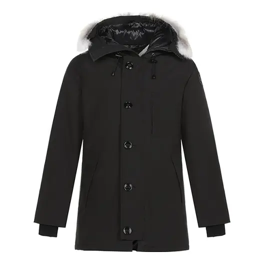 Canada Goose Chateau Label Heritage Parka - Black