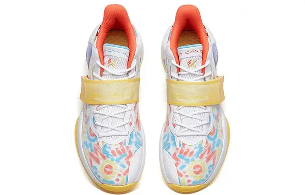 ANTA Splash 4 'april Fool's Day' Sneakers - White/yellow/multi-color