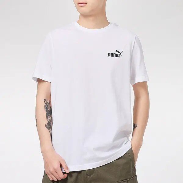 PUMA Leisure Short Sleeve Shirt - White