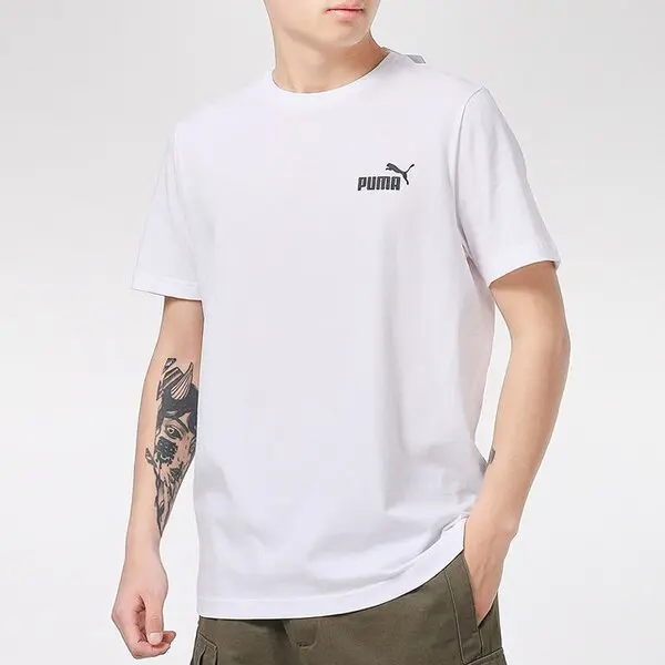 PUMA Leisure Short Sleeve Shirt - White