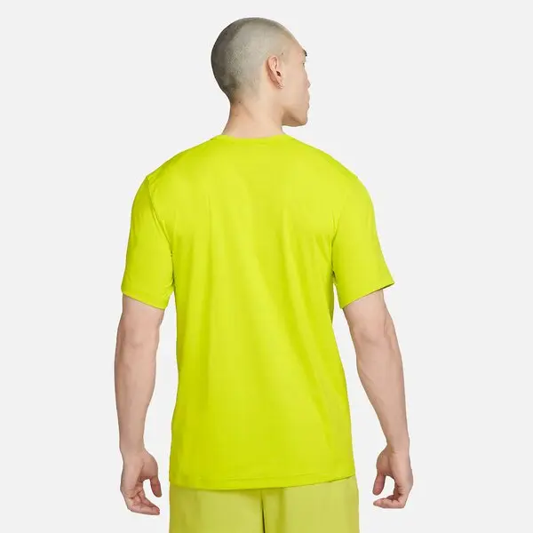 Nike Dri-fit Uv Hyverse T-shirt - Bright Cactus/black