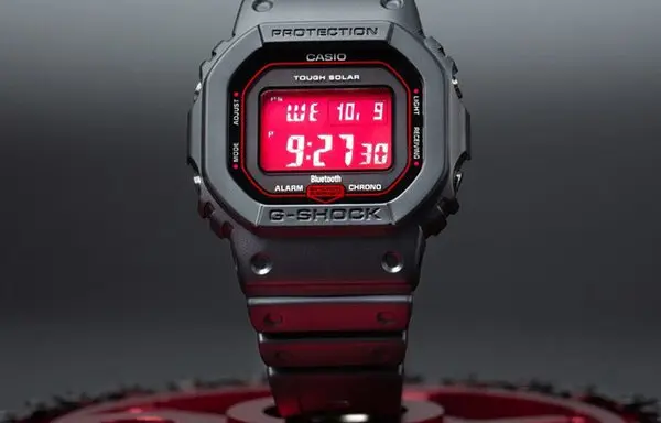 Casio G-shock Digital Watch With Bluetooth And Solar Power