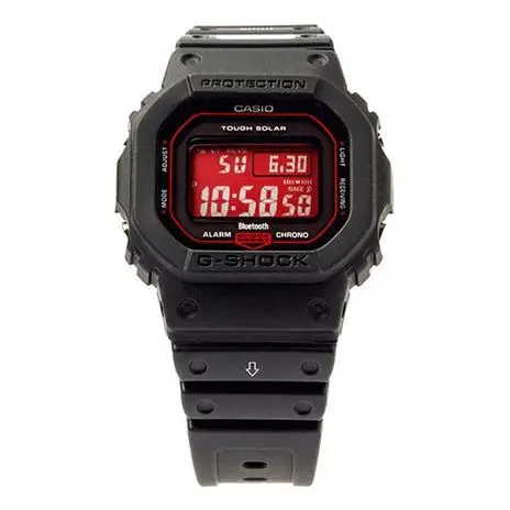 Casio G-shock Digital Watch With Bluetooth And Solar Power - Black