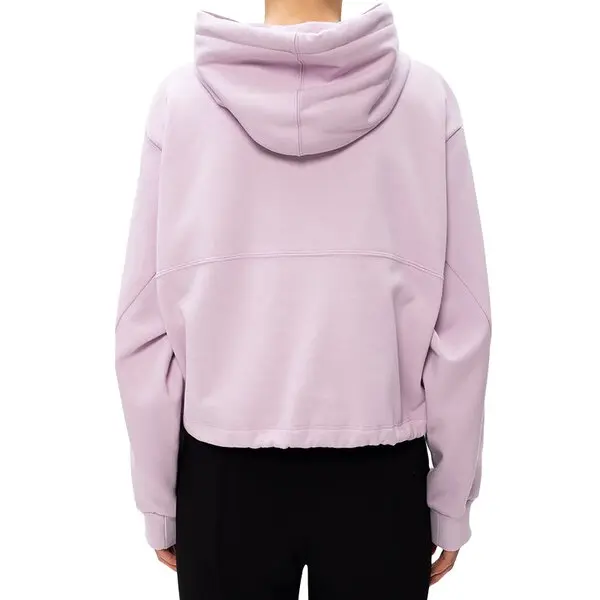 Fendi Printed Logo Hoodie - Pink