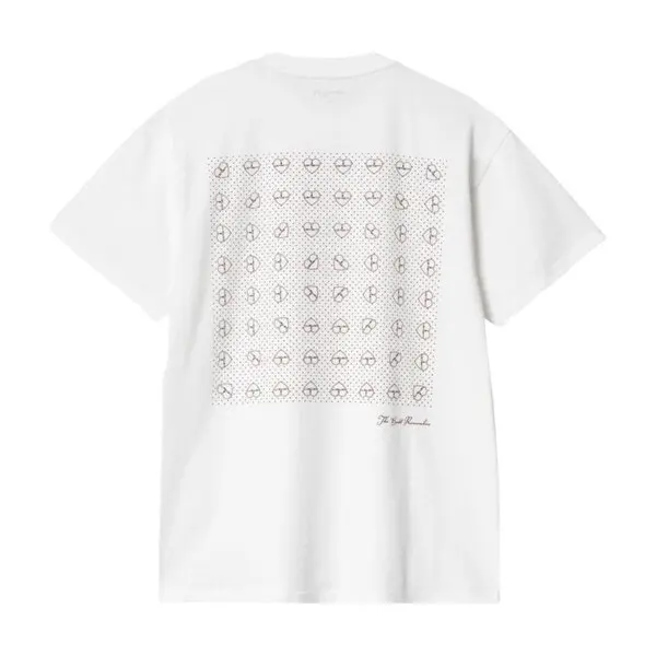 Carhartt Work In Progress Furoshiki Short Sleeve T-shirt - White