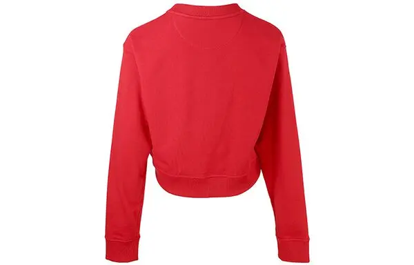 Fendi Logo Print Cropped Sweatshirt