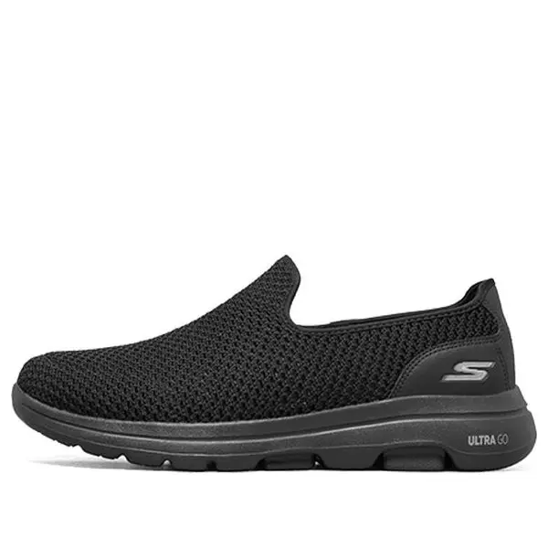 Sketchers Go Walk 5 "triple" Slip-on Sneakers - Black