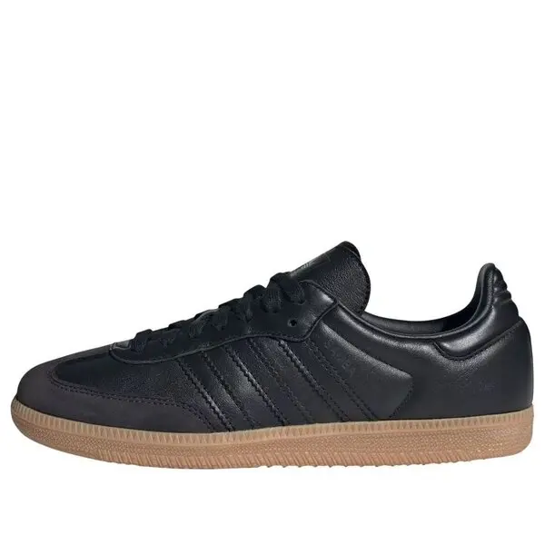 Adidas Samba Og "core Black Carbon" Sneakers - Core Black/core Black/carbon