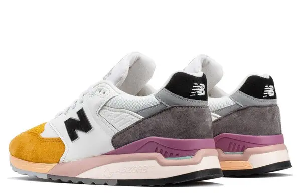 NEW BALANCE 998 Made In Usa 'coastal Pack' Sneakers - White/orange