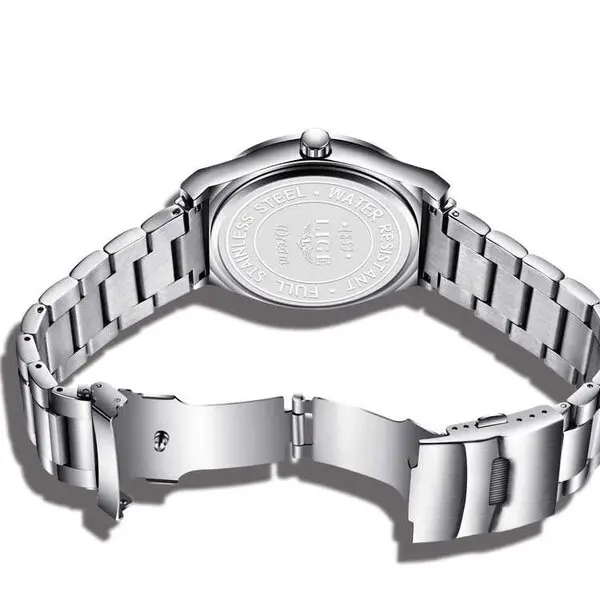 Casio Quartz Analog Watch With Stainless Steel Bracelet - Black