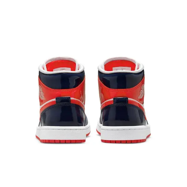 JORDAN 1 Mid "champ Colors - Blue/white/orange