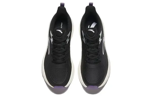 ANTA Yuntu Sneakers - Black/silver/white