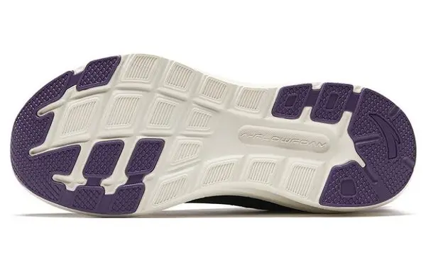 ANTA Yuntu Sneakers - Black/silver/white