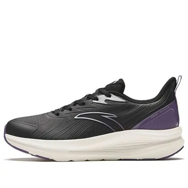 ANTA Yuntu Sneakers - Black/silver/white