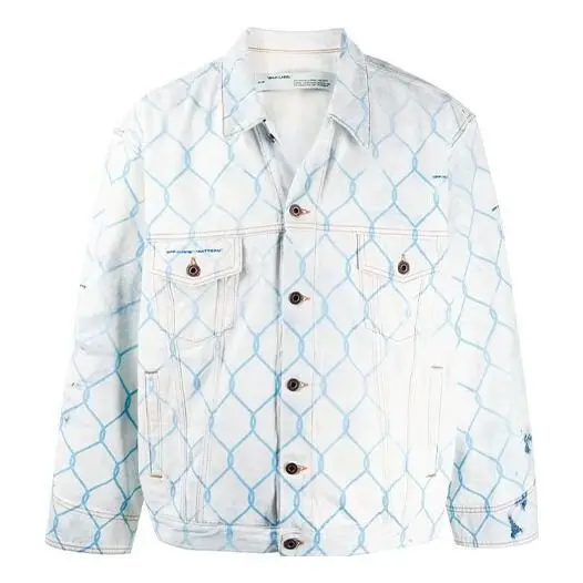 Off-White Fence Classic Denim Jacket - Default Color
