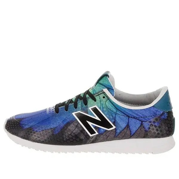 NEW BALANCE 420 Series Re-engineered Low-top Sneakers - Black/blue/white