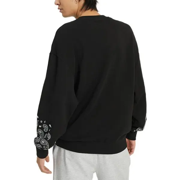PUMA Paisley Graphic Crewneck Pullover