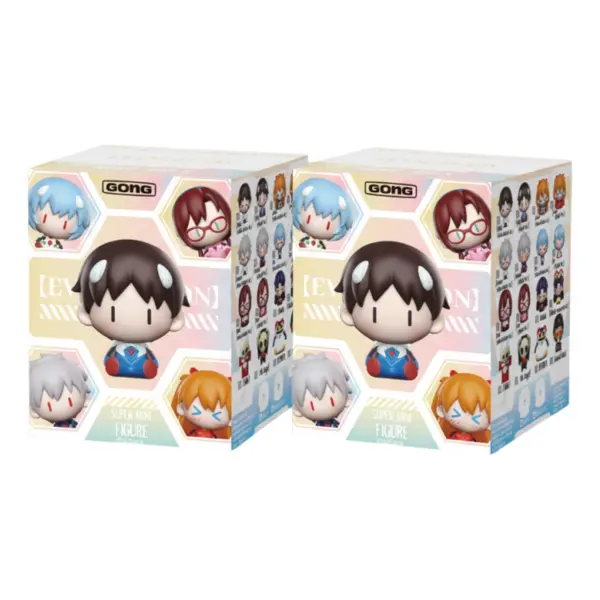 POP MART Evangelion Super Mini Figure Sealed Cases