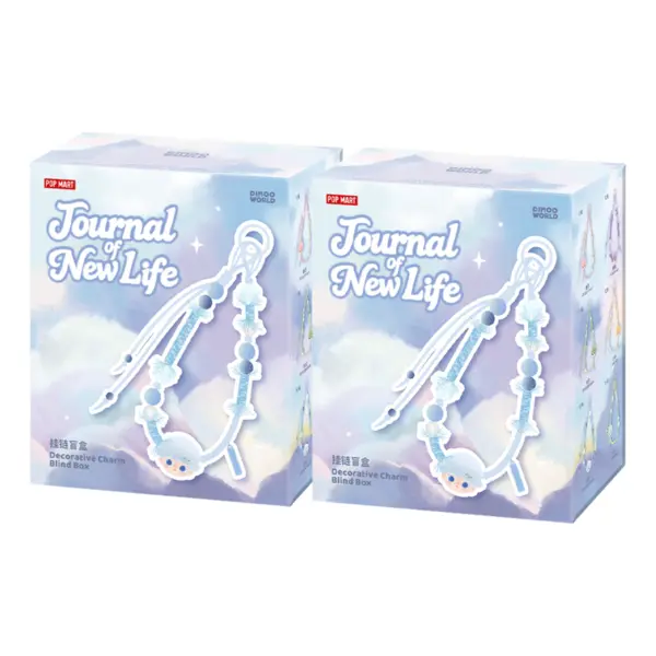 POP MART Dimoo Journal Of New Life Series Decorative Charm Blind Box - Multi-color