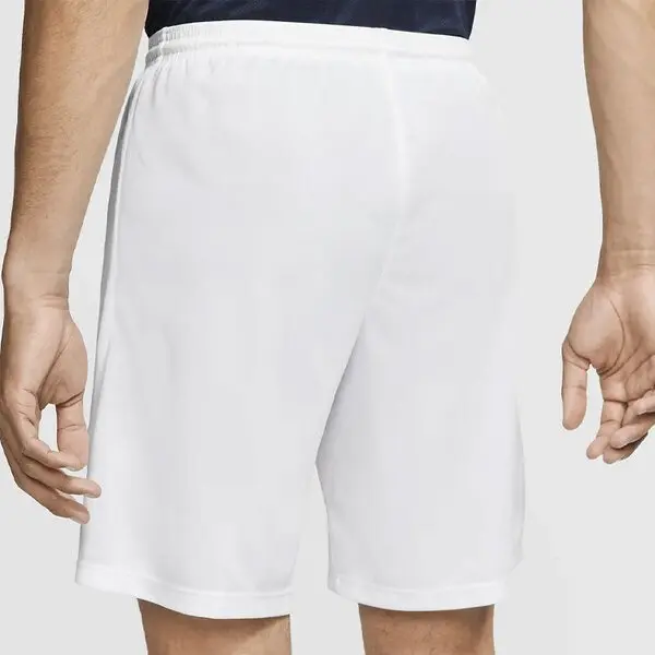 Nike Logo Print Athletic Shorts - White