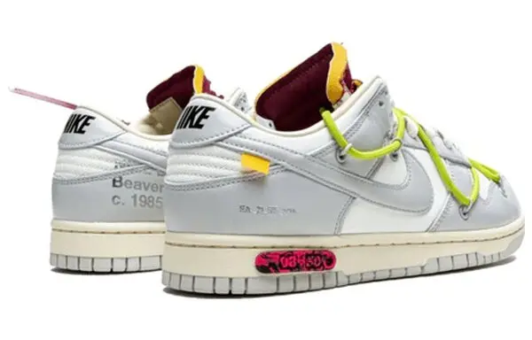 Nike X Off-white Dunk Low 'lot 08 Of 50
