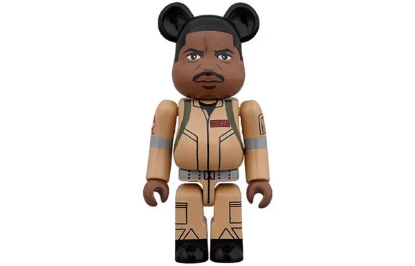 BE@RBRICK Ghostbusters Peter Venkman/winston Zeddemore 100% Figure