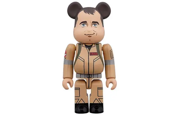 BE@RBRICK Ghostbusters Peter Venkman/winston Zeddemore 100% Figure