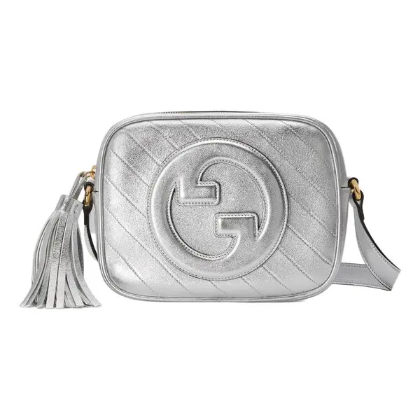 Gucci Blondie Small Shoulder Bag - Silver