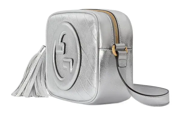 Gucci Blondie Small Shoulder Bag - Silver