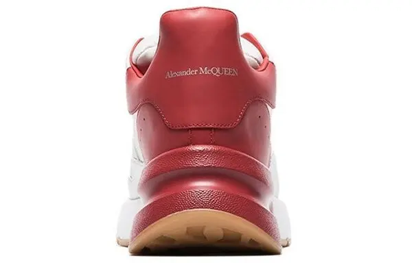 Alexander McQueen Oversized Sneakers - White/red