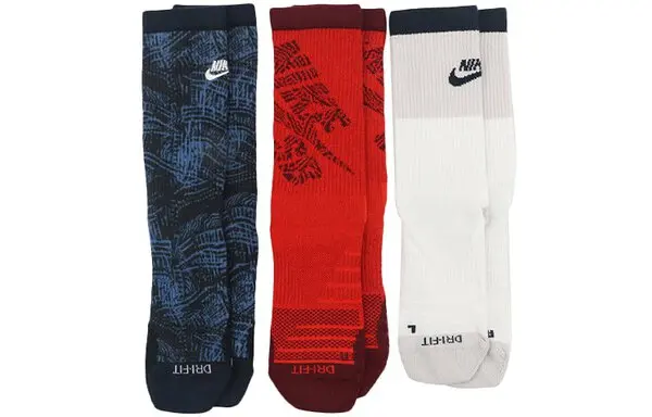 Nike Sports Socks Pack Of 3 - Multi-color