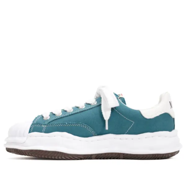 Mihara Yasuhiro Blakey Og Sole Canvas Low-top Sneakers - Blue/white