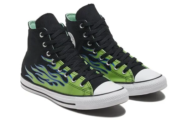 CONVERSE Chuck Taylor All Star High Top Sneakers - Blackbluegreen