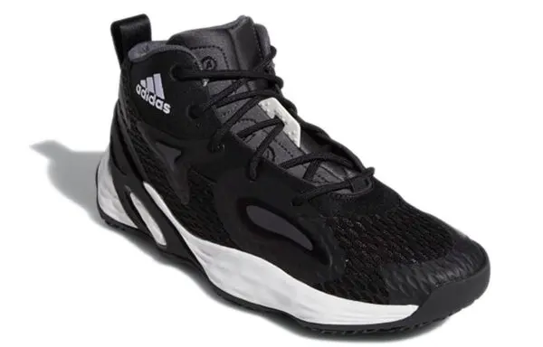 Adidas Exhibit A Mid Sneakers - Black/white