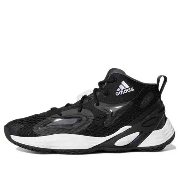 Adidas Exhibit A Mid Sneakers - Black/white