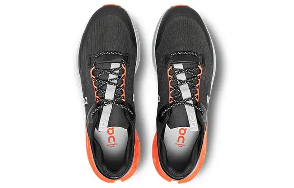 On Cloudnova Flux Sneakers - Black Flame