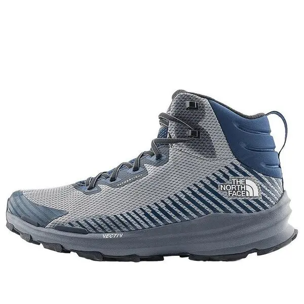 The North Face Vectiv Fastpack Mid Futurelight Hiking Shoes - Grey/blue