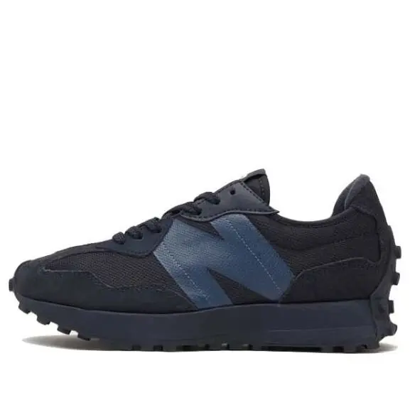 NEW BALANCE 327 Athletic Sneakers - Black/blue