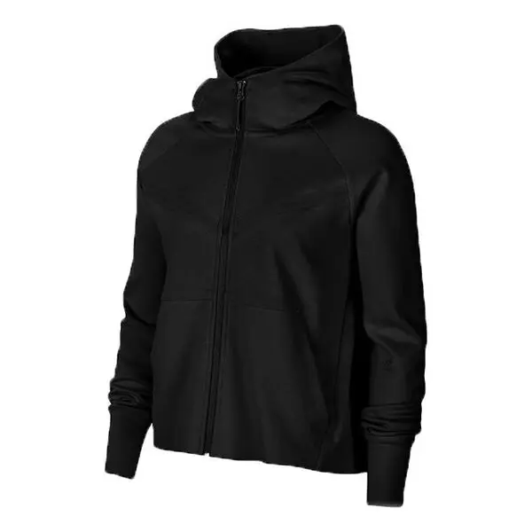 Nike Tech Fleece Windrunner Zipper Hooded Jacket - Black