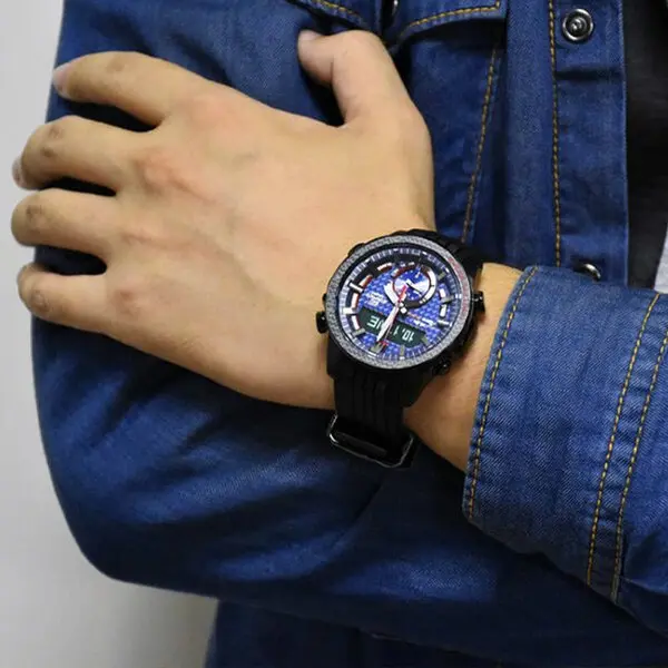 Casio Edifice Analog/digital Combo Watch